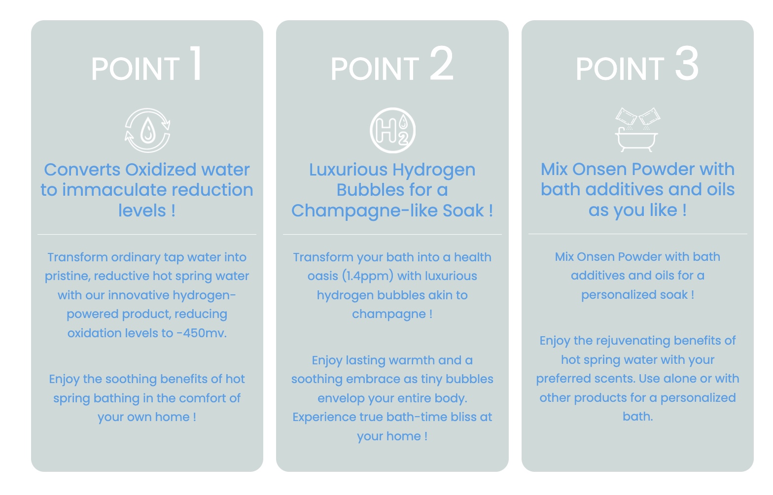 Onsen Bath Powder x 10 Uses – Redox Bath Additive